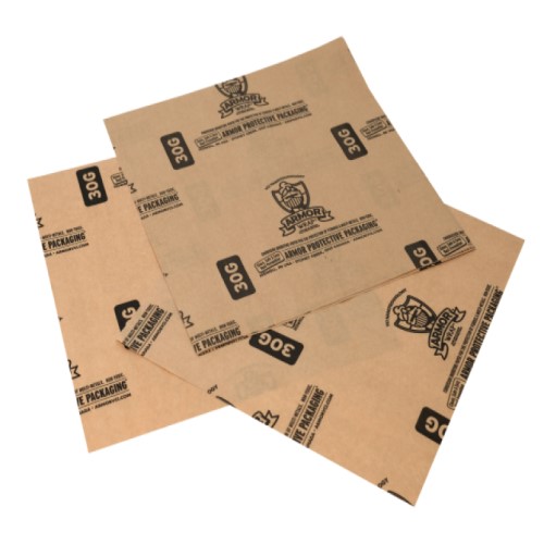 ARMOR WRAP VCI Rust Preventative 30# Global (30G) Paper Sheet 4" x 4 ...