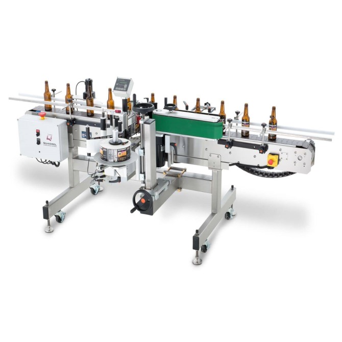 Quadel Econoline Front/Back Inline Labeling System | BGR Packaging